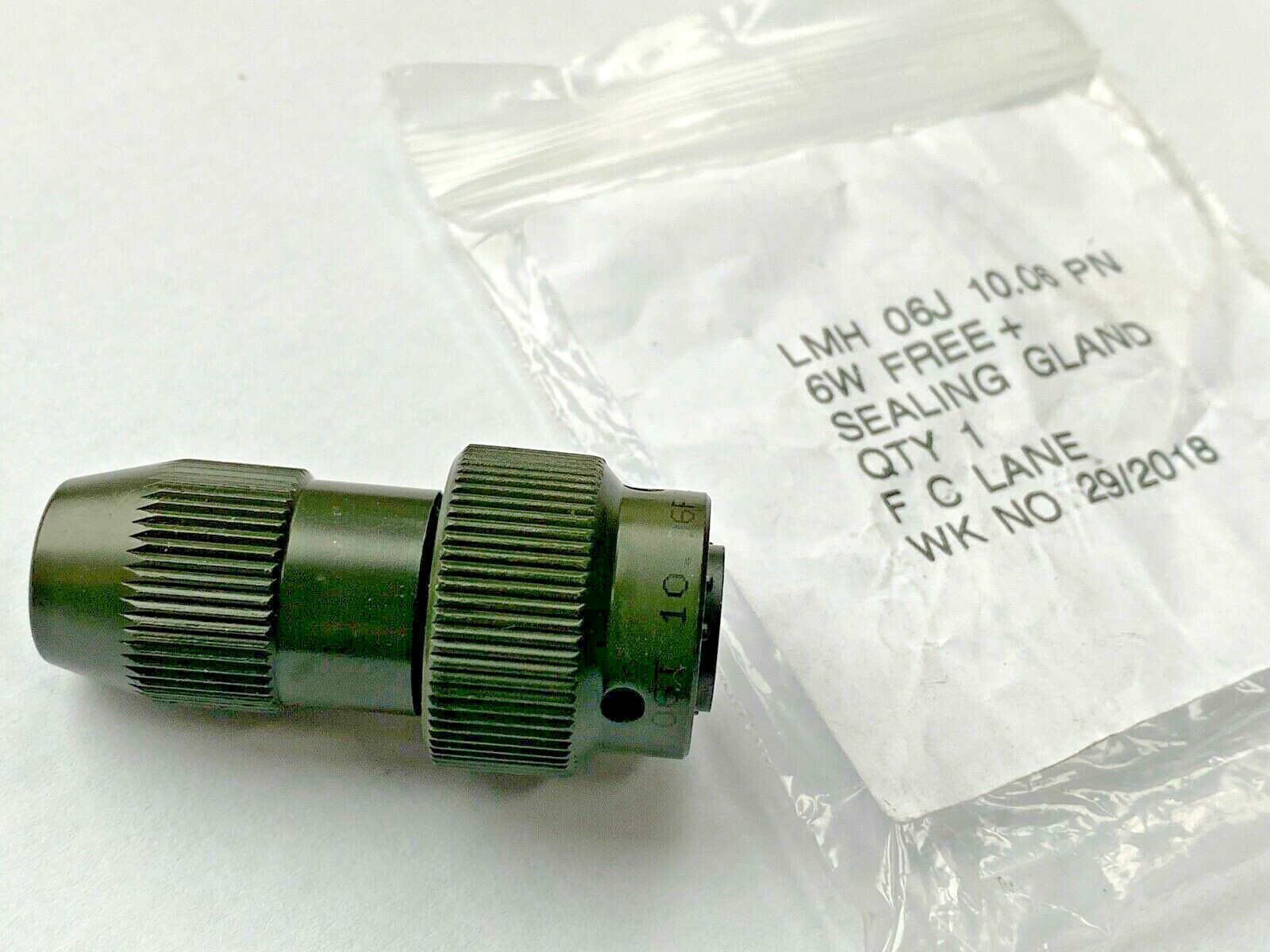 LMH-06J-10.06 PN Weald Connector MALE Socket 6 Pin (Solder Bucket N ...