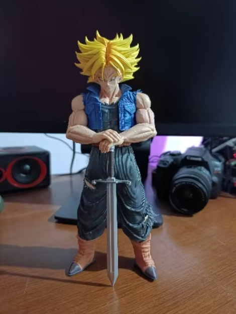 25CM/9.84in DBZ Anime Trunks Figure Trunks Action PVC Statue Collection ...