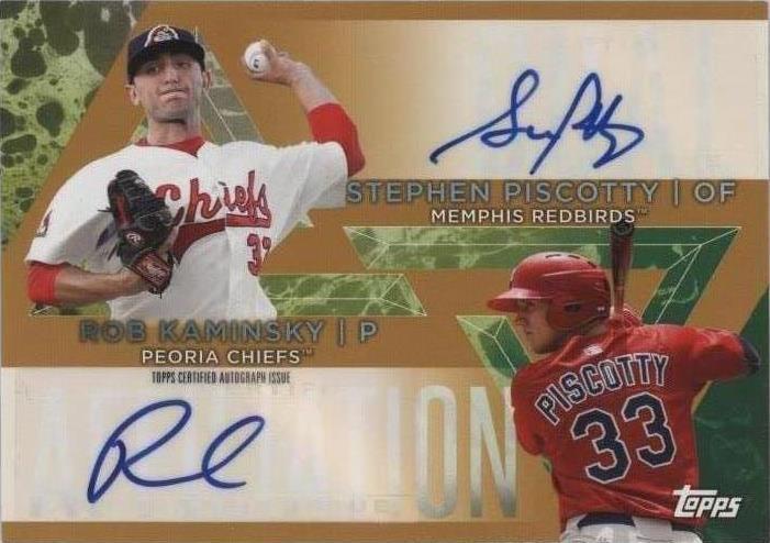 2015 Topps Pro Debut - Dual Affiliation Autographs Stephen Piscotty ...