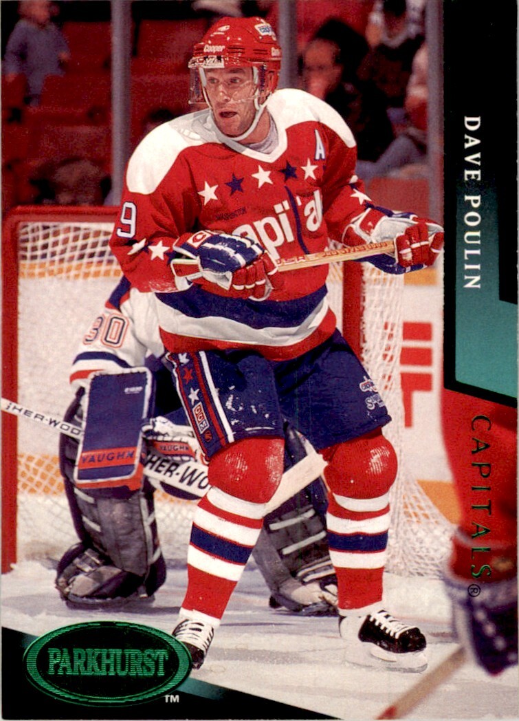 1993-94 PARKHURST DAVE POULIN WASHINGTON CAPITALS #488 | eBay