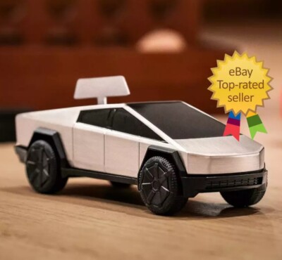 TESLA CYBERTRUCK Official Wind-Up Racer Toy Car In Box NEW SOLD OUT | eBay