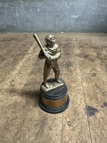 Vintage Old Baseball Award Trophy Topper Metal Bakelite REH Craft ...