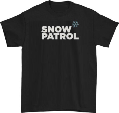 Snow Patrol Band T-shirt - Snow Flake T-shirt - Band Tees | eBay