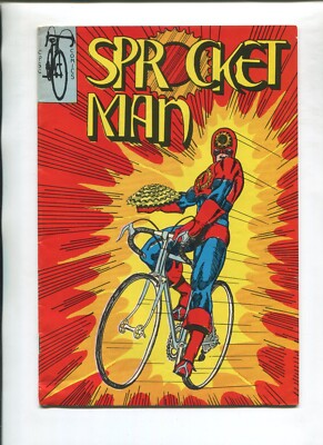 SPROCKET MAN #NN VG- CPSC COMICS 1976 EARLY PRINT! COMIC ON BICYCLE ...
