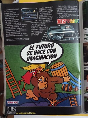 coupures annonce vintage donkey kong cbs electronics h 2051 | eBay