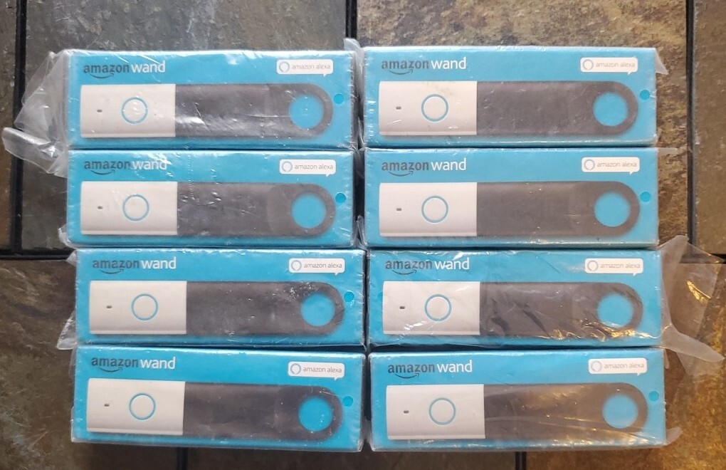 Lot of 8 - NEW SEALED! Amazon Wand, Alexa Wand Scanners 841667167534 | eBay
