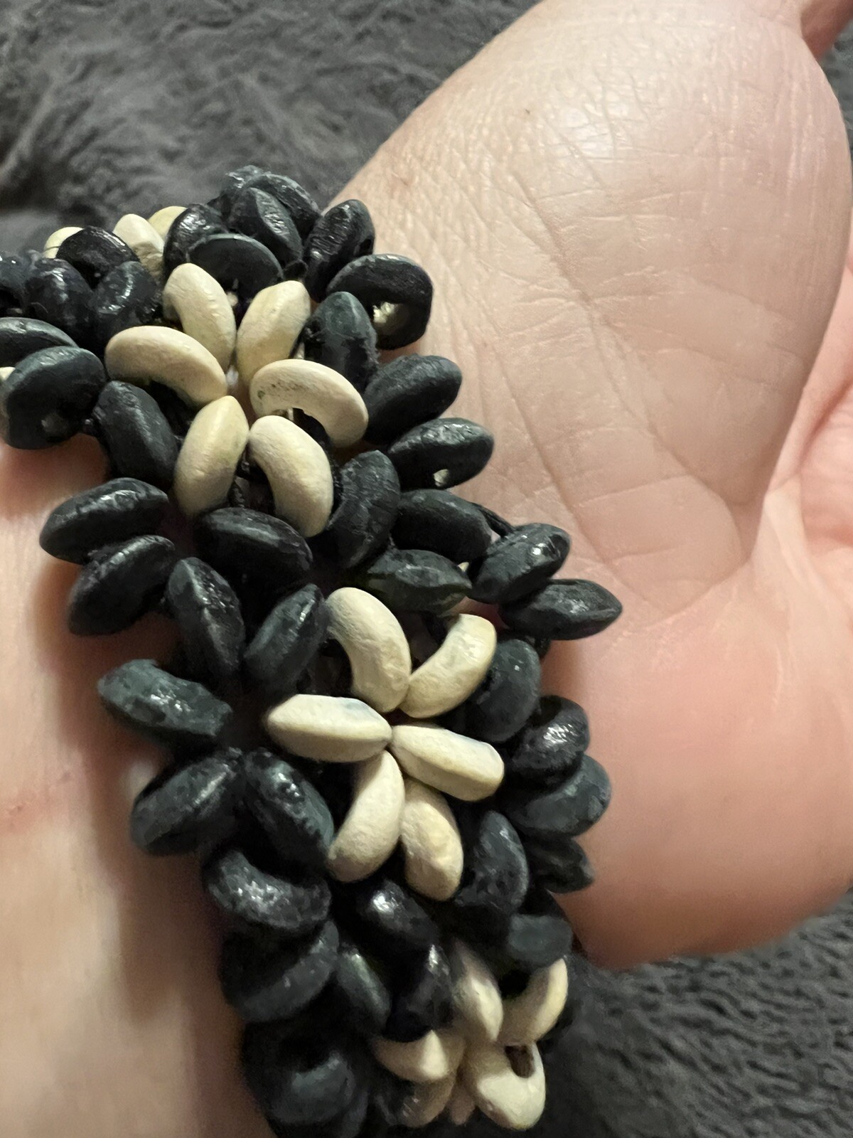 Wood and Coffee Beans Bracelet | eBay