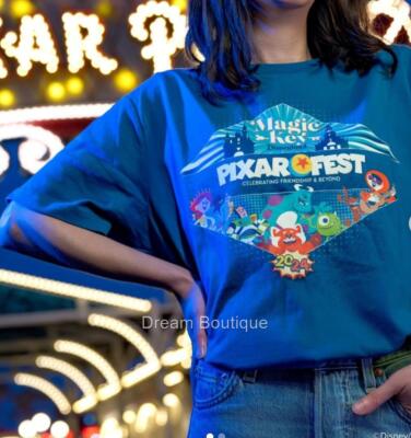 Disneyland Pixar Fest Magic Key T-Shirt Size XL NWT last one | eBay