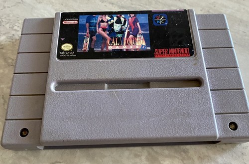 California Games 2 SNES NTSC USA * Tested & Authentic Super Nintendo ...