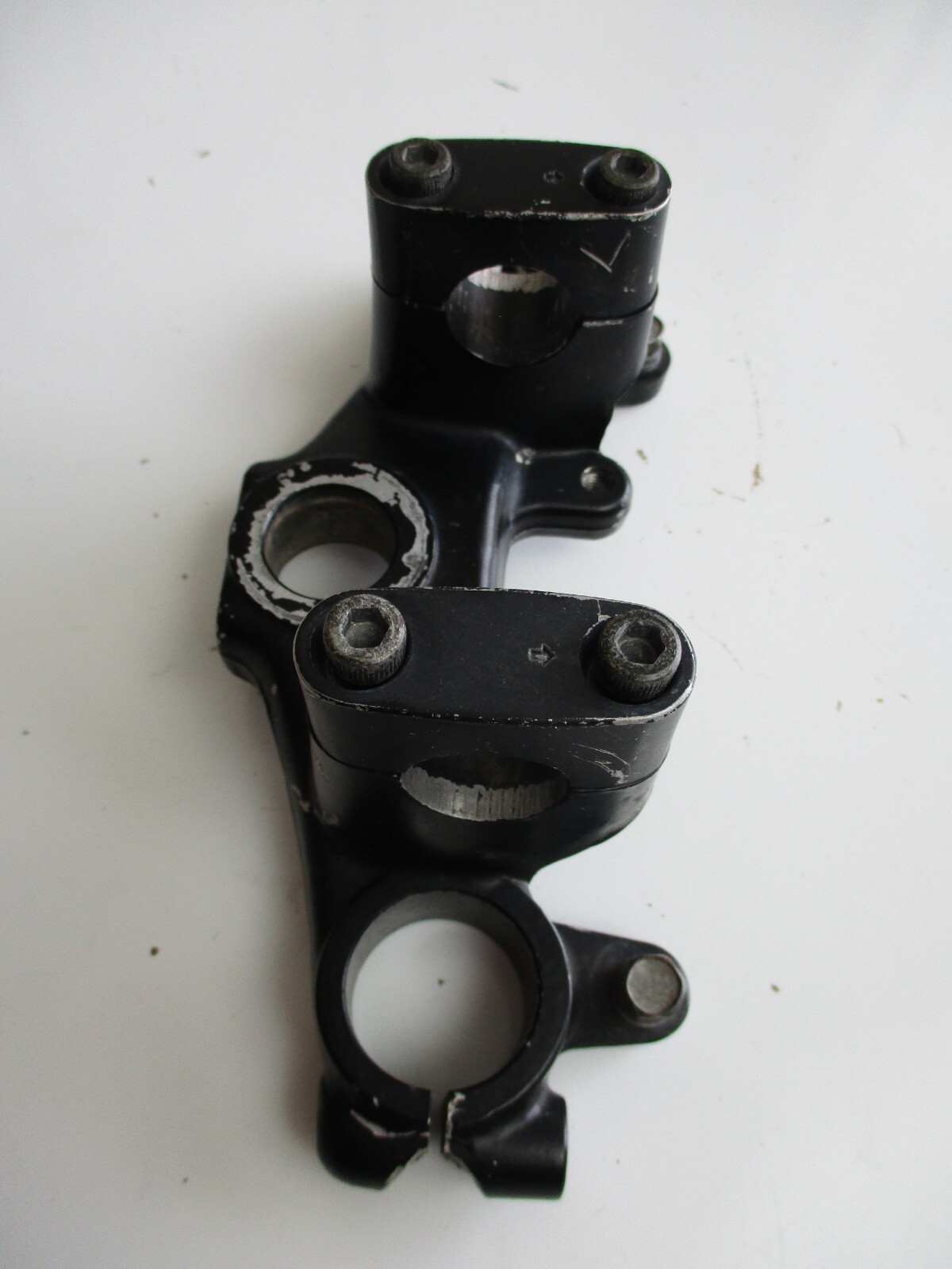 1988 Yamaha DT50MX Upper Triple Tree Clamp - 88 DT50 DT 50 | eBay