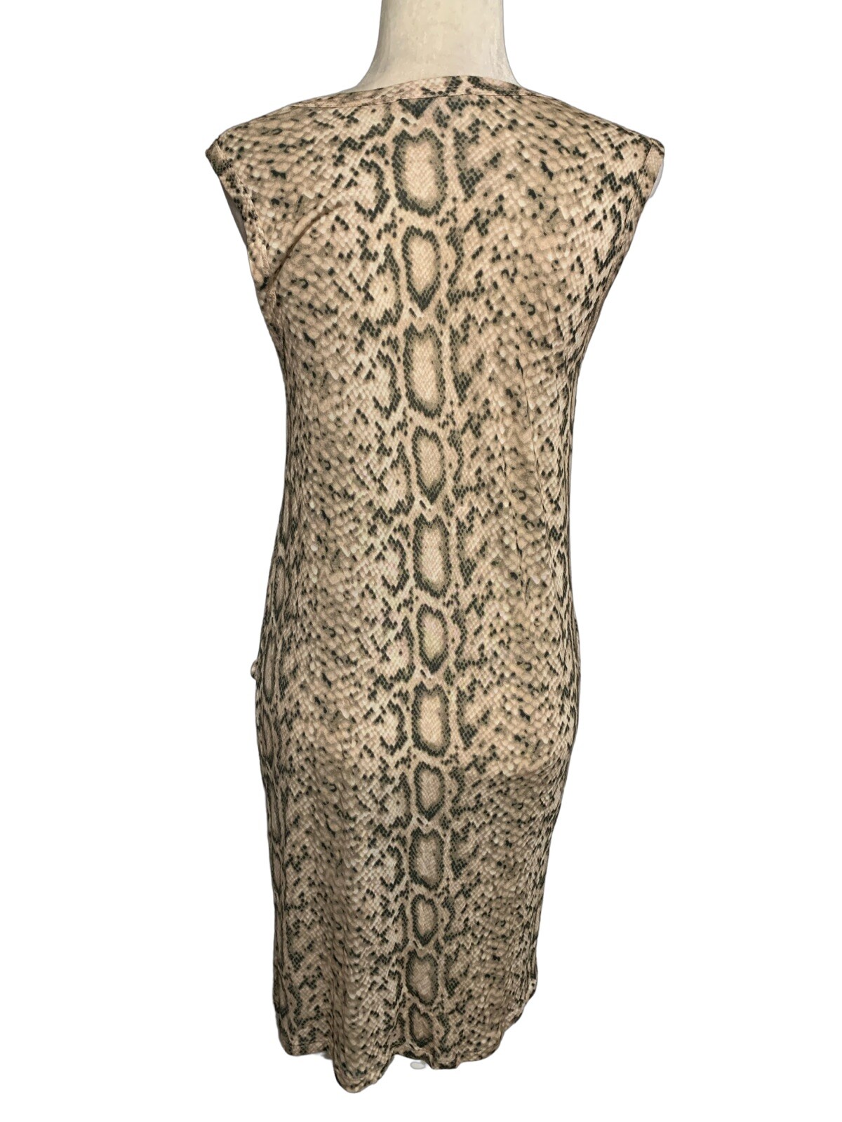 Zimmermann Authentic Beige Black Snake Print Tank Kne… - Gem