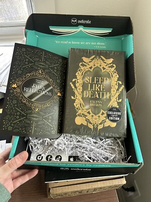 Owlcrate Sleep Like Death Kalynn Bayron Dark Reflections July 2024 9781547609765| eBay