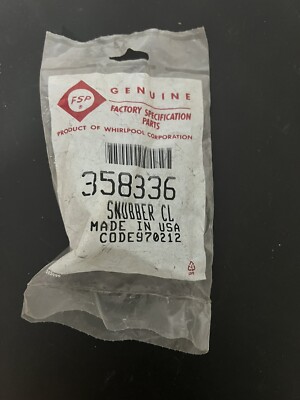 358336 Whirlpool FSP Washer Snubber | eBay