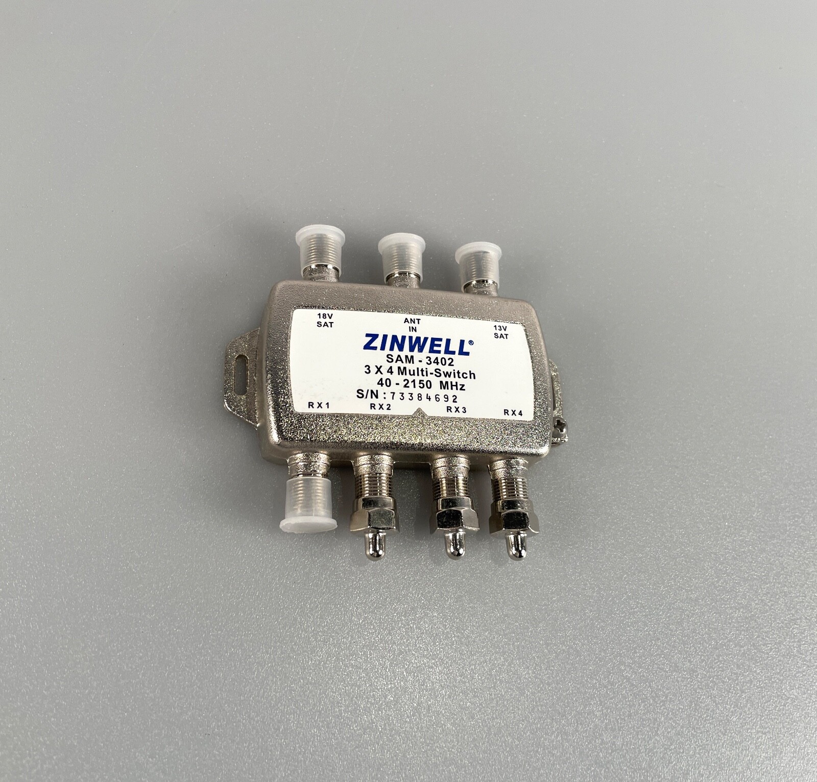 3X4 MULTI-SWITCH QUAD OUTPUT LNB ZINWELL SW34 2X4 SATELLITE DIRECTV ...