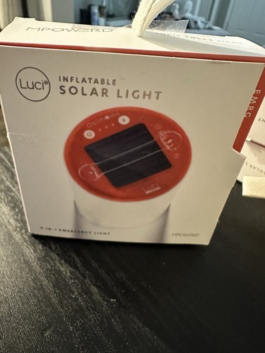 MPOWERD Luci EMRG 3-in-1 Waterproof Inflatable Solar Emergency Light | eBay