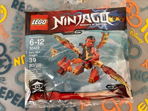 LEGO 30422 Ninjago Kai's Mini Dragon Mini Figure Factory Sealed Polybag ...