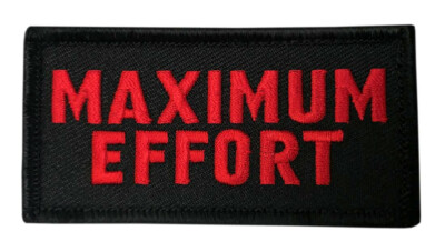 Maximum Effort Deadpool Tactical Hook Patch (3.0 X 1.5 -MEF-4) | eBay