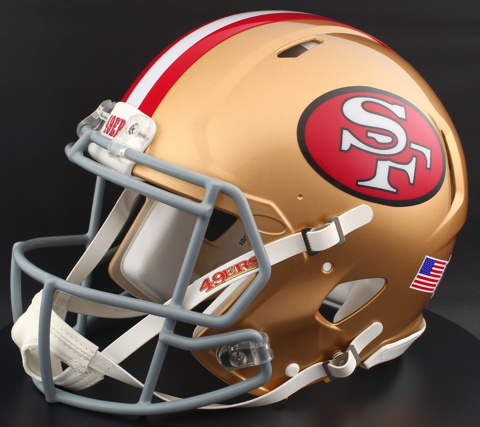 SAN FRANCISCO 49ers NFL Riddell SPEED Full Size Authentic Football ...