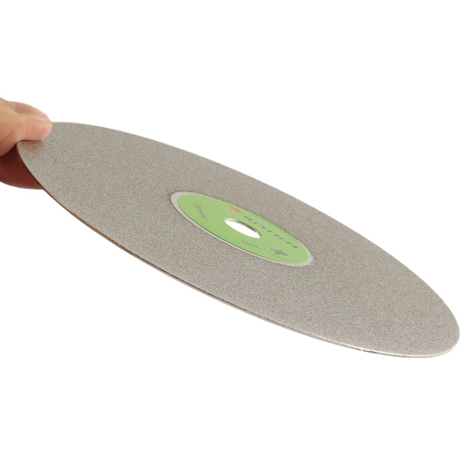 Grit240 Diamond coated 8" inch Flat Lap wheel Lapidary lapping ...