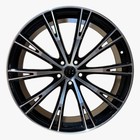 21"abt 1 black polish alloy wheels a7/a8/s7/s8/q5/q7/q8/vw id4 + tyres ...