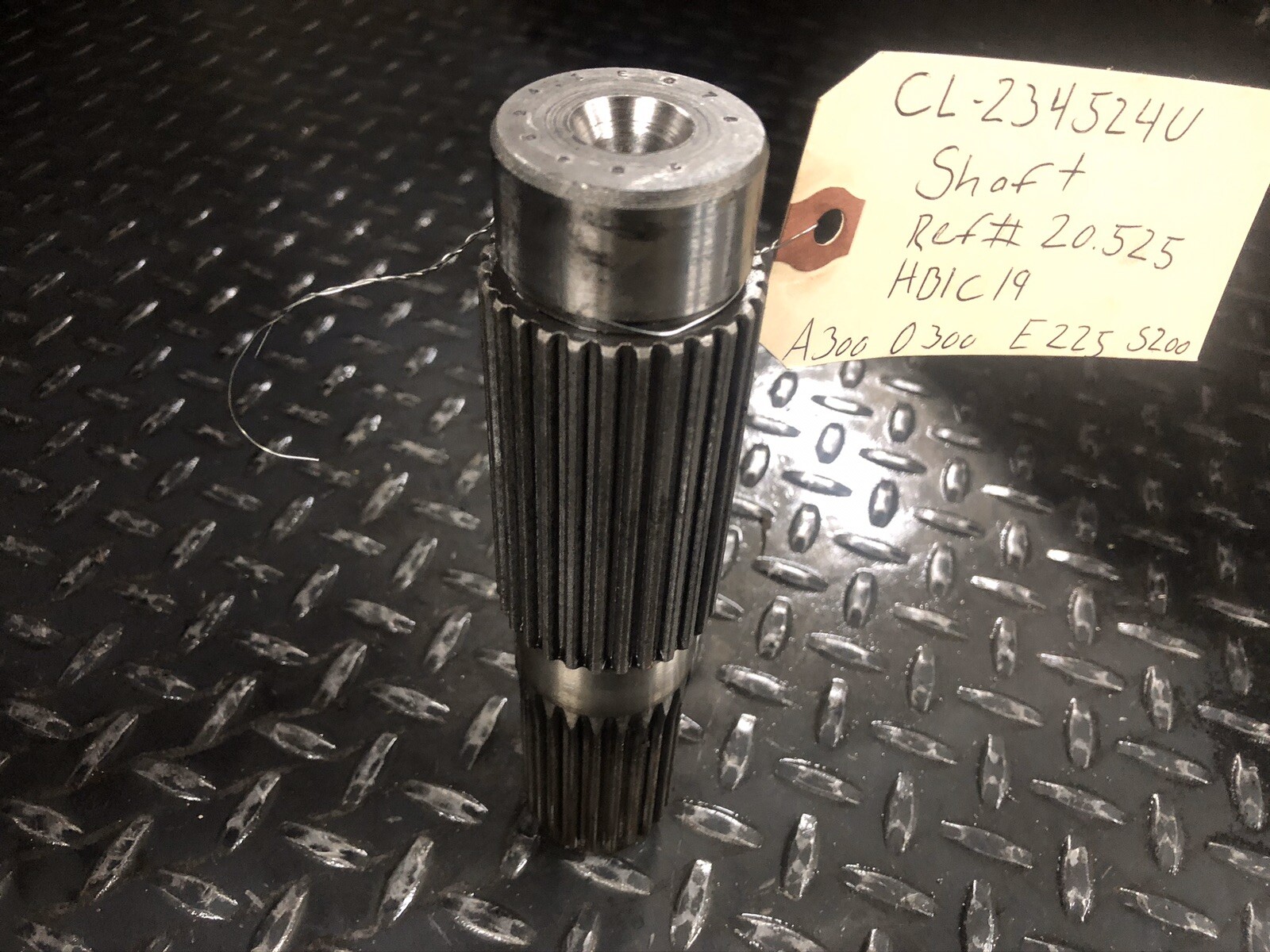 CL-234524 Shaft Clark TW25B TW125 Forklift Parts Used Ref# 20.525 | eBay
