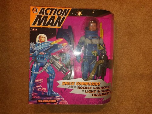 Hasbro International Modern Action Man GI Joe 12" Space Commando 1993 ...