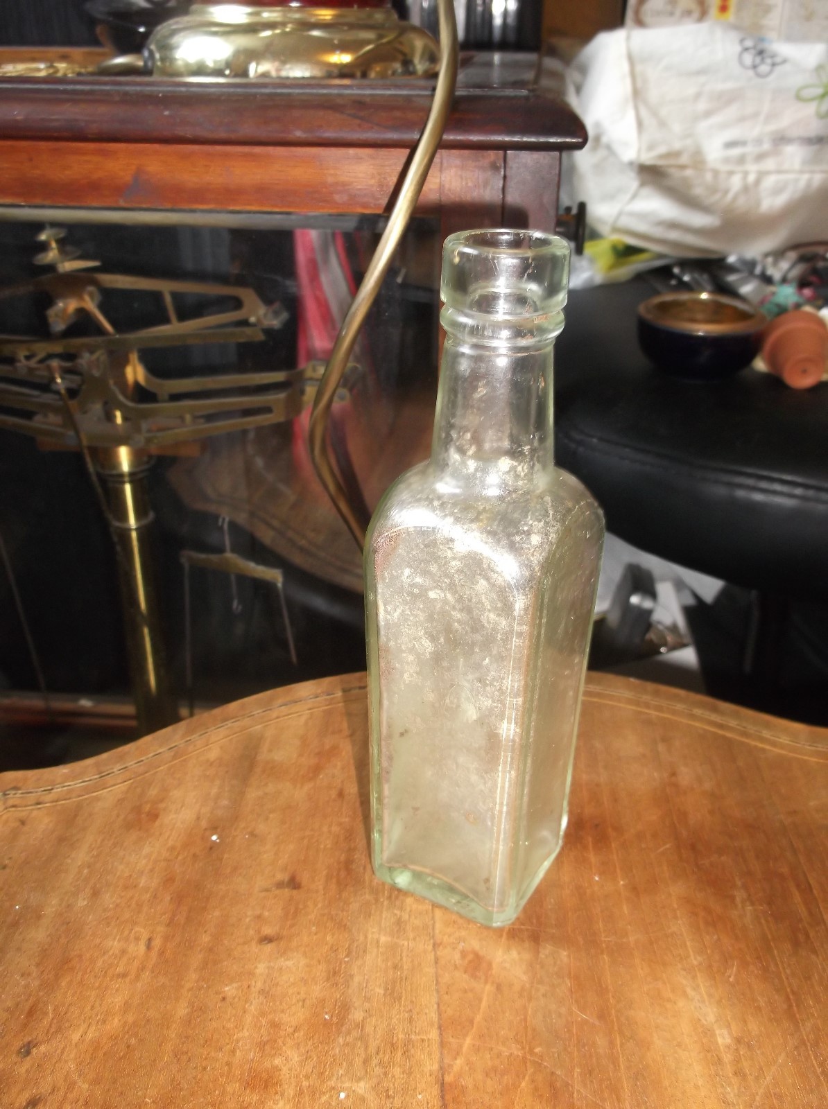 VINTAGE GLASS BOTTLE SEA RESCUE B633 R I UGB 6.5" HIGH | eBay UK