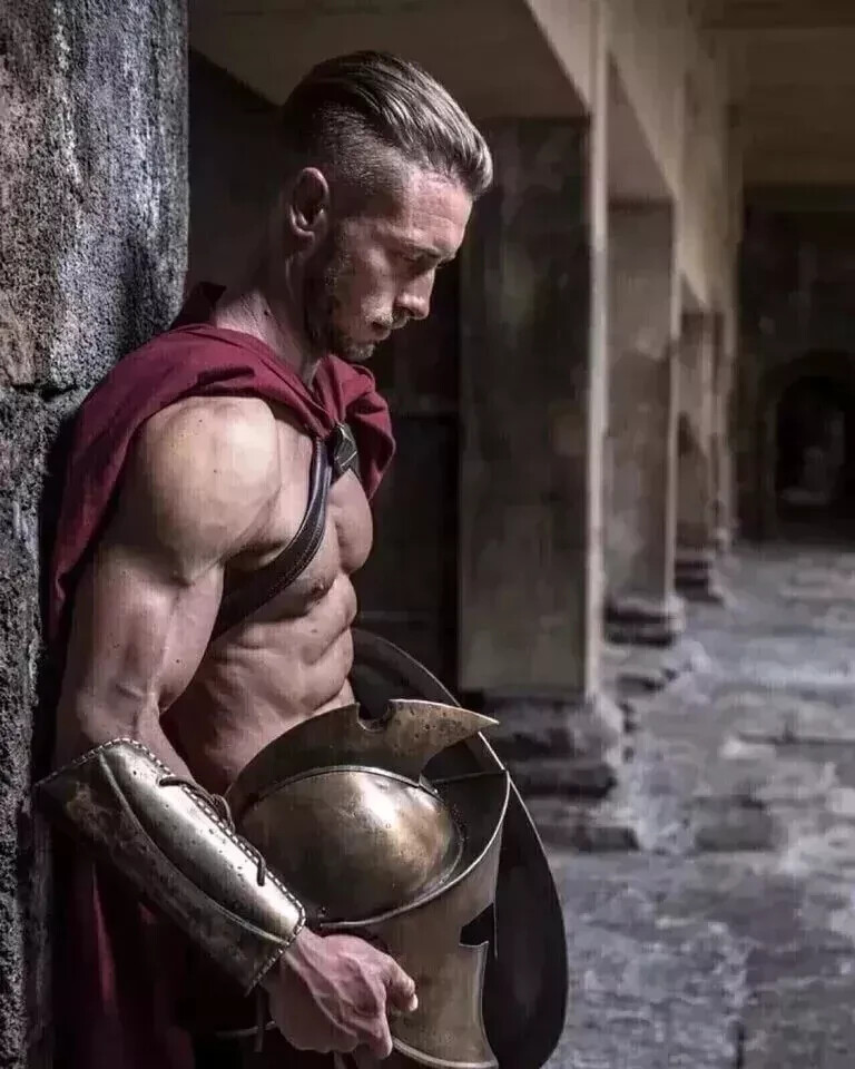 300 Spartan Costume Medieval Warrior Greek SCA King Leonidas Costume ...