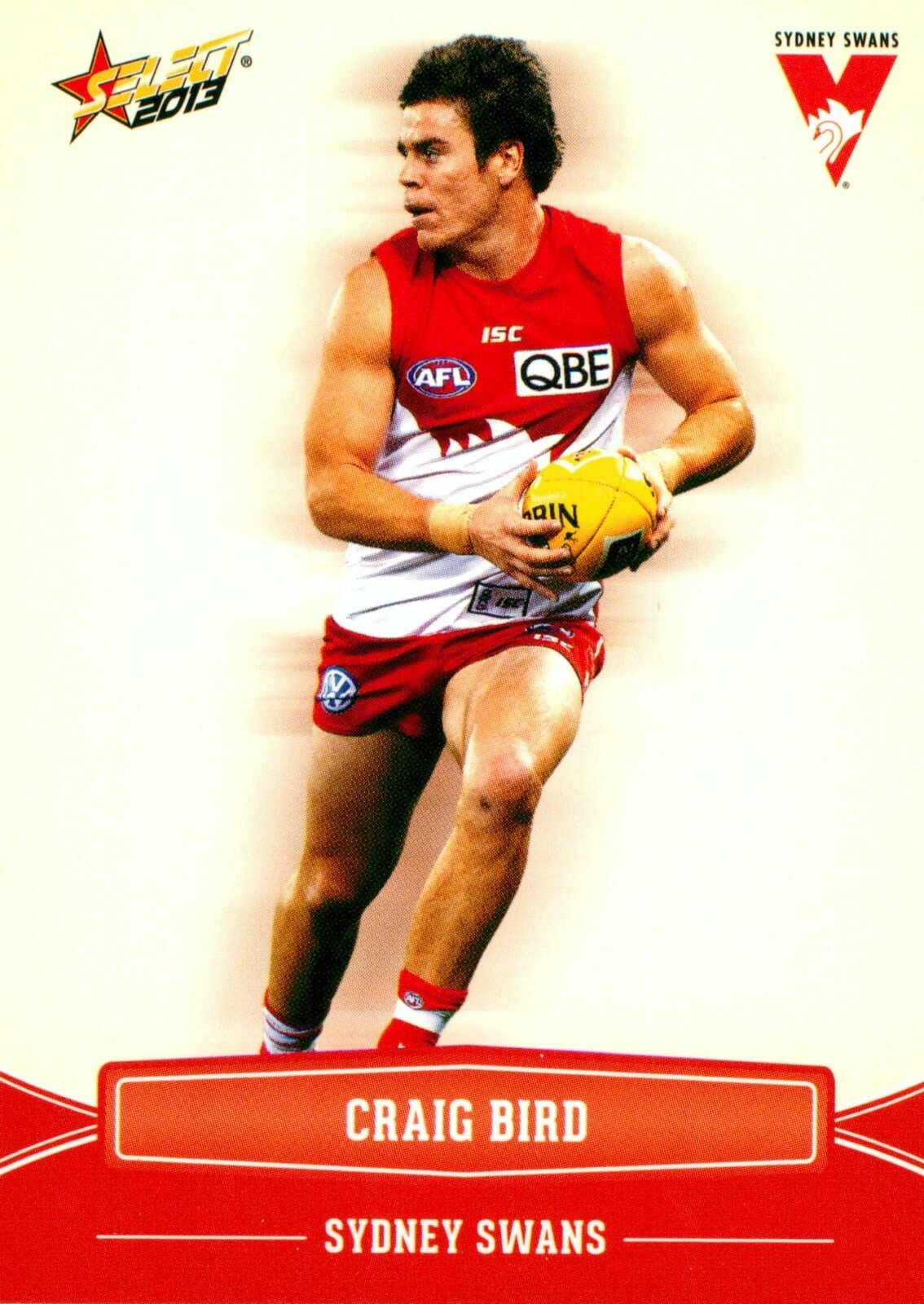 2013 SYDNEY SWANS AFL Card CRAIG BIRD Champions | eBay Australia