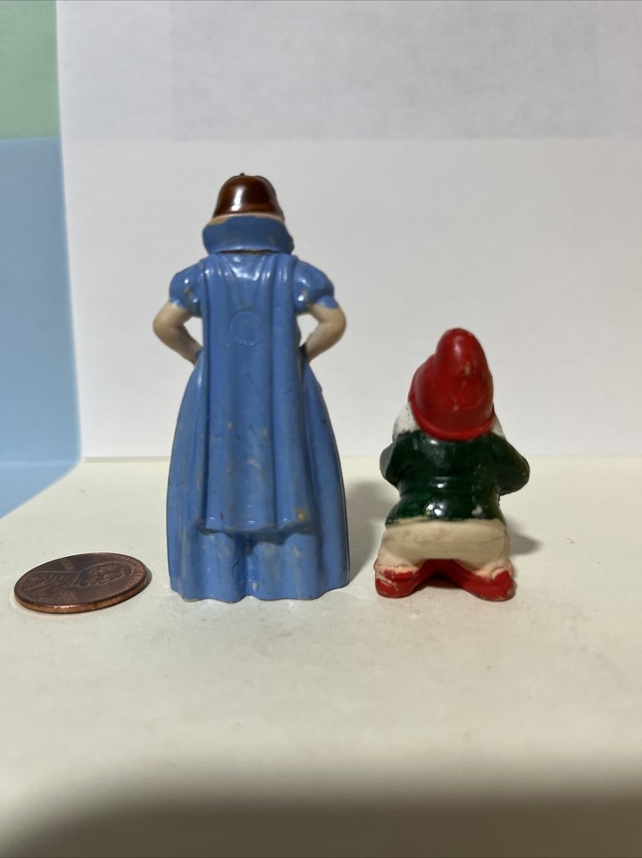 Marx plastic figures Disney Snow White & 7 dwarfs characters Germany ...