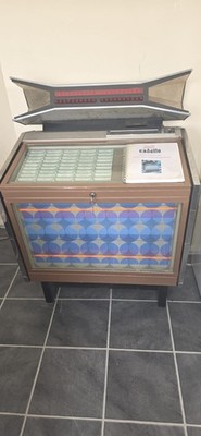 Rare AMI / Rowe CMM1 Cadette Jukebox Modernist, Jetsons Design, 1960's ...