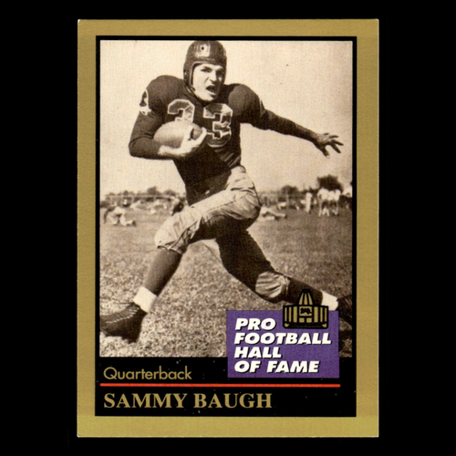 Sammy Baugh #7 1991 ENOR Pro Football HOF Football Card NFL NM | eBay