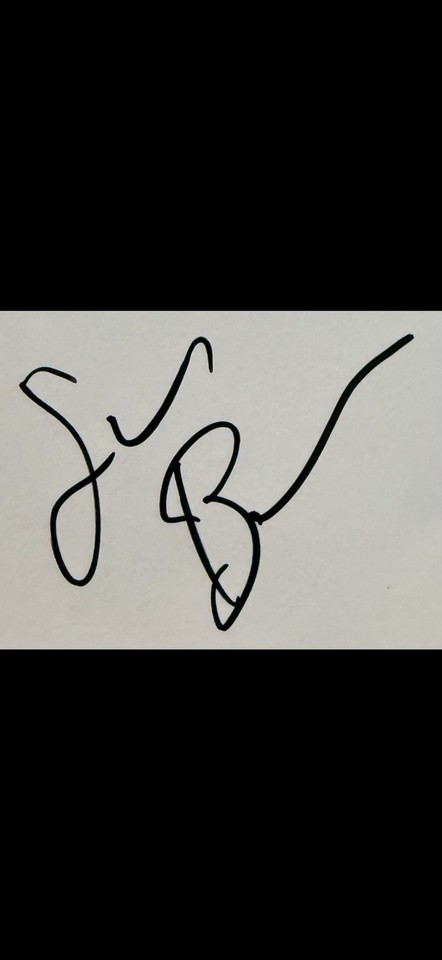 Sam Barber Country Music Artist Autographed “Straight And Narrow” Lyric ...