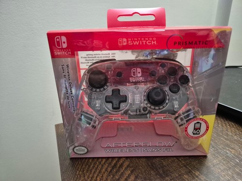 Afterglow Wireless Nintendo Switch Pro Controller Used Clear Boxed | eBay