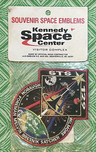 STS-129 NASA Mission Patch Kennedy Space Center A-B Emblem Sealed | eBay