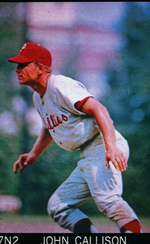 POSTER Johnny Callison Sports Illustrated 1968 vintage Mint ; Phila ...