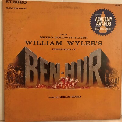 BEN HUR LP GREAT ORIGINAL FILM SCORE | eBay