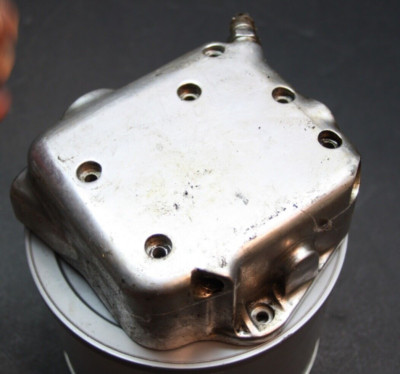 ORIGINAL Indian Chief Aluminum OIL PUMP body '48-'53 polished OEM ...