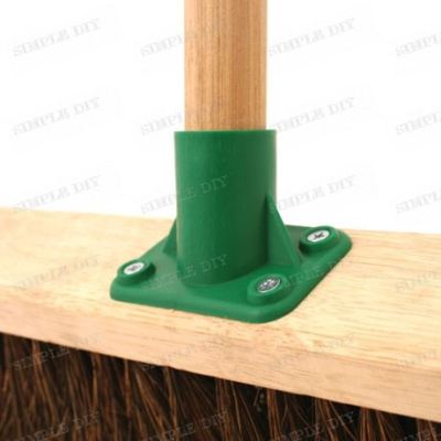 Plastic Broom Bracket Shaft Support Sweeping Brush Stay for 1 1/8" 28mm ...
