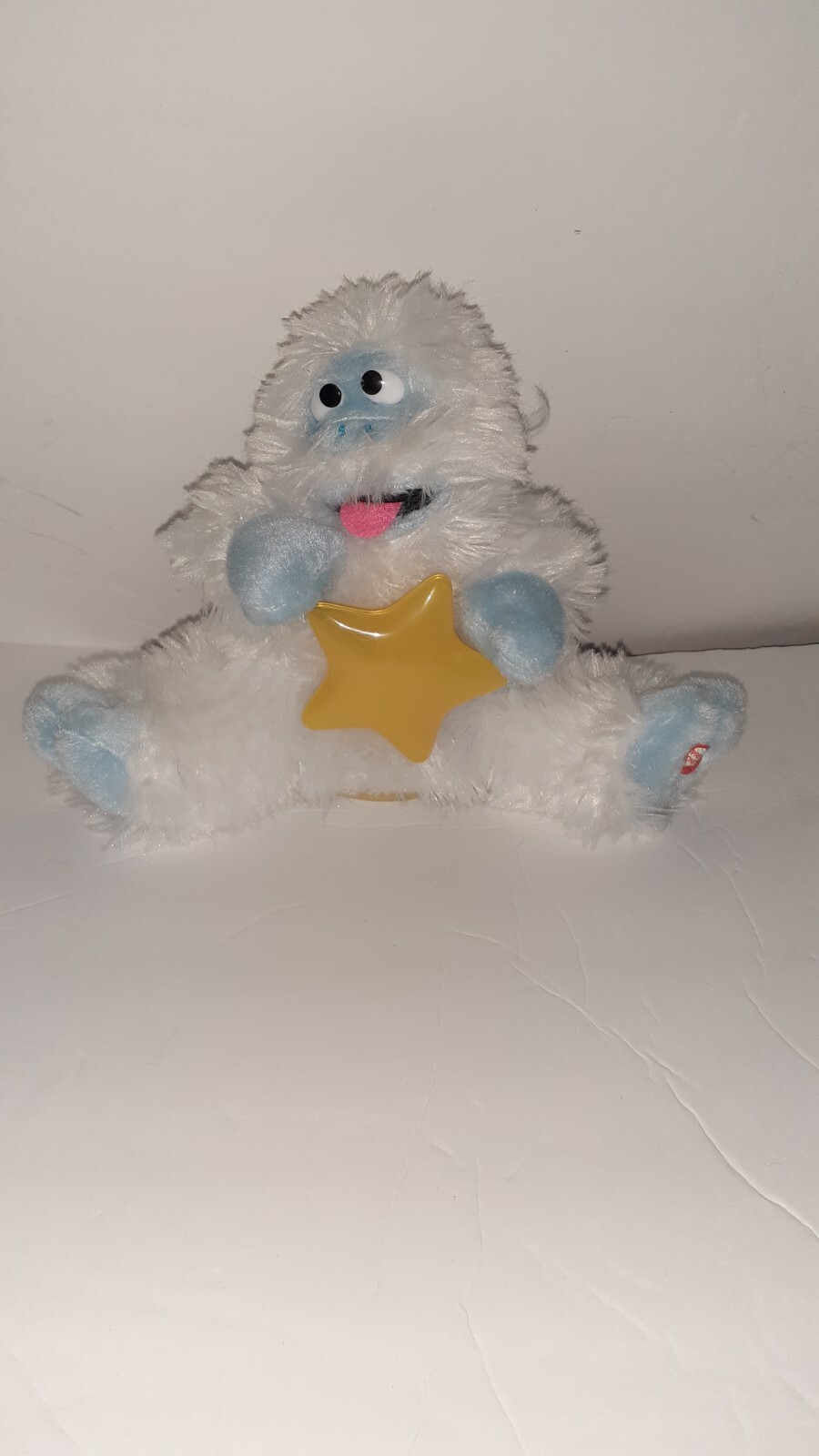 RARE Gemmy Bumble the abdominal snowman toy lights up growls musical ...