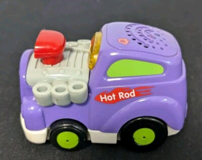 Vtech Go Go Smart Wheels Purple Hot Rod Car Talking Singing Light Up ...