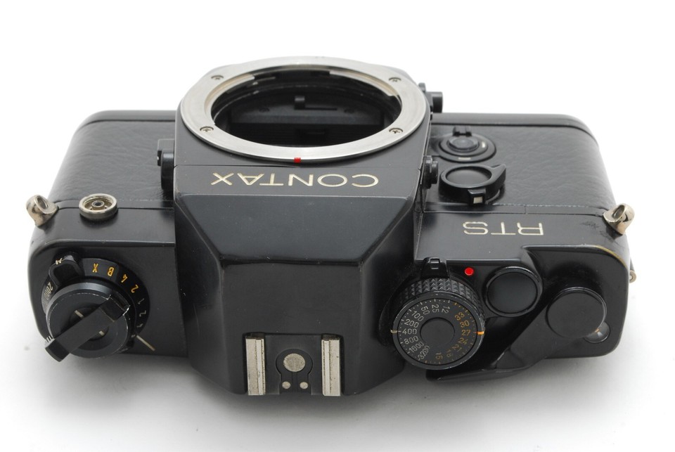 [NEAR MINT] Contax RTS II Quartz 35mm Black Film Camera SLR Body From ...