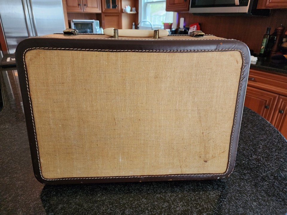 VTG Tan Singer 301A Sewing Machine Long Bed in Excellent Shape Original ...