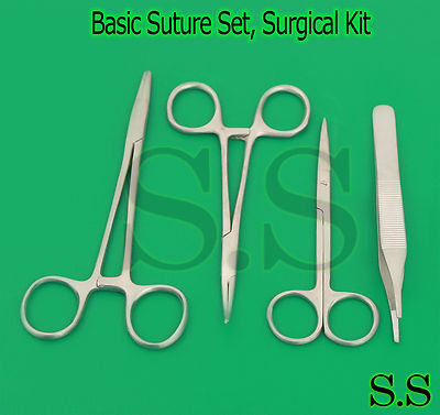 Basic Suture Set, Surgical Kit,Needle Holder,Forceps Surgical ...