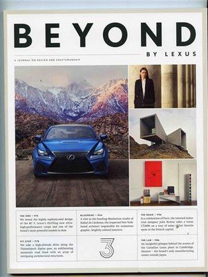 Beyond by Lexus Magazine Issue 3 2014 The One Pitstop Blueprint The ...