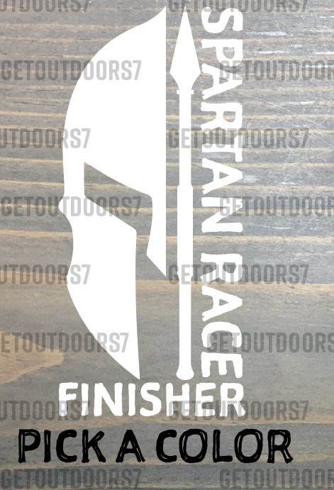 Spartan Race Decal