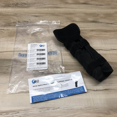 ISO PREFERRED Wrist Splint Neutral Position Stabilizer ~ Left or Right ...