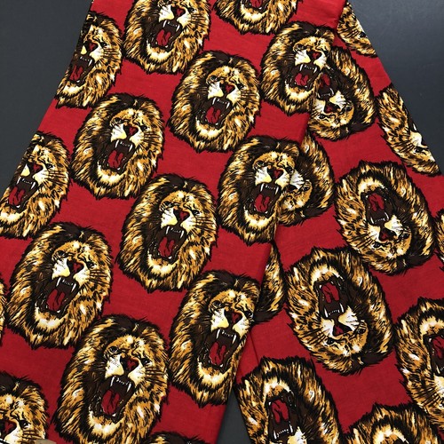 African print fabric, Ankara fabric, Printed Red Igbo Isiagu cotton ...