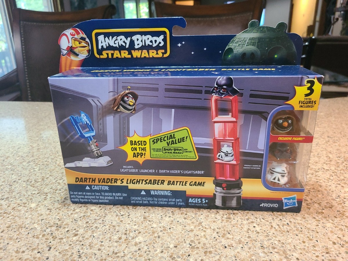 Angry Birds Star Wars Dark Vador Avec Sabre Laser Angry Birds Star
