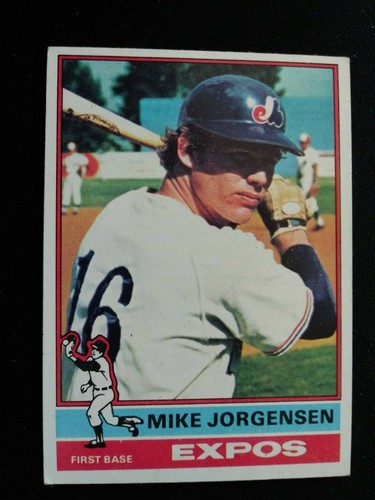 1976 Topps Baseball Card # 117 Mike Jorgensen - Montreal Expos | eBay